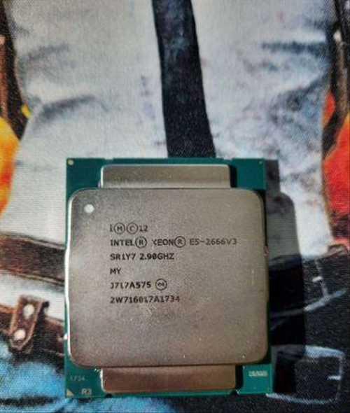 Xeon 2666 V3 10 ядер 20 потоков