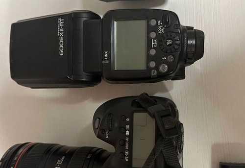 Canon 5d mark 4 (wg) + две фотовспышки и объектив