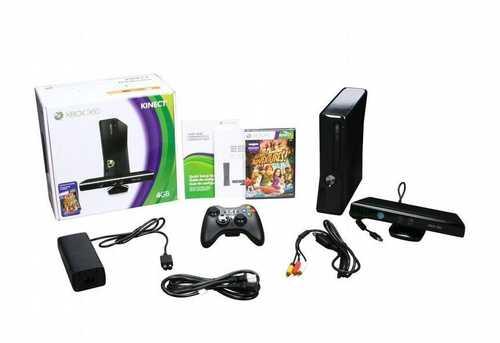 Игровая приставка Xbox 360E 4Gb + Kinect