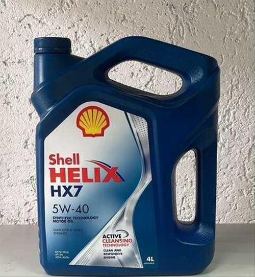 Моторное масло Shell Helix HX7 5W-40