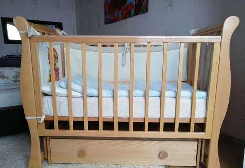 Детская кроватка Кубаньлесстрой