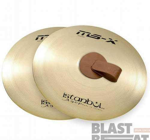 Оркестровые тарелки Istanbul Agop 14" MS-X (msxmb1