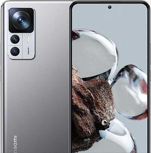 Смартфон Xiaomi Mi 12T 8/256 гб, серебристый