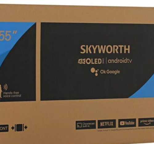 4к Oled Skyworth 55SXE9000 новые гарантия