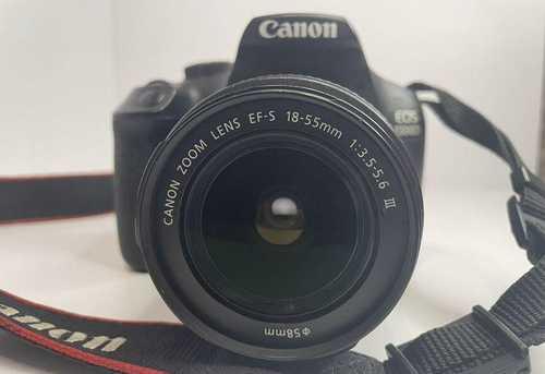 Фотоаппарат canon eos 1300d с объективом
