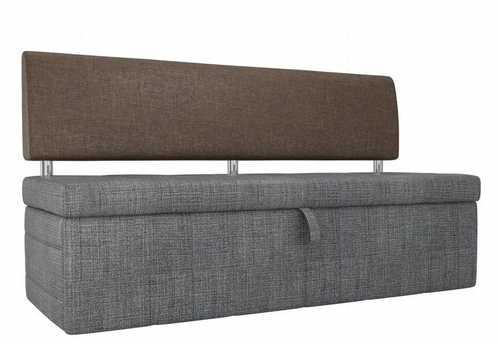Кухонный прямой диван Стоун, Рогожка, Модель 10725