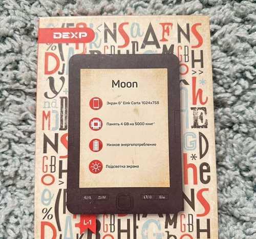 Электронная книга Dexp L1 Moon