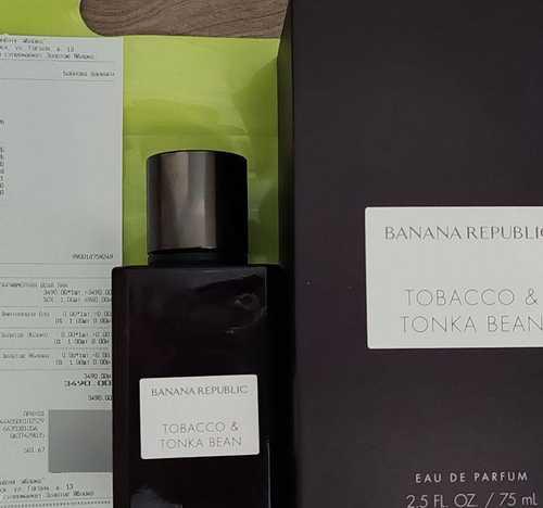 Мужской парфюм Banana Republic Tobacco&Tonka Bean