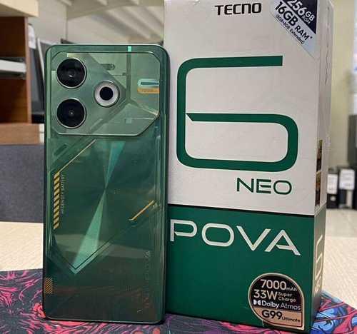 Tecno Pova 6 Neo, 8/256 ГБ