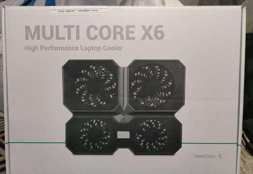 Охлаждение для ноутбука DeepCool Multi Core X6