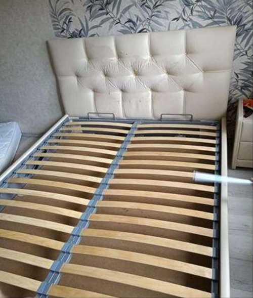 Кровать двухспальная ascona с подъемным механизмом