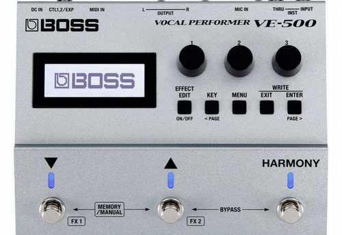 Вокальный процессор эффектов boss VE-500