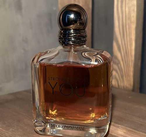 Giorgio armani stronger with you