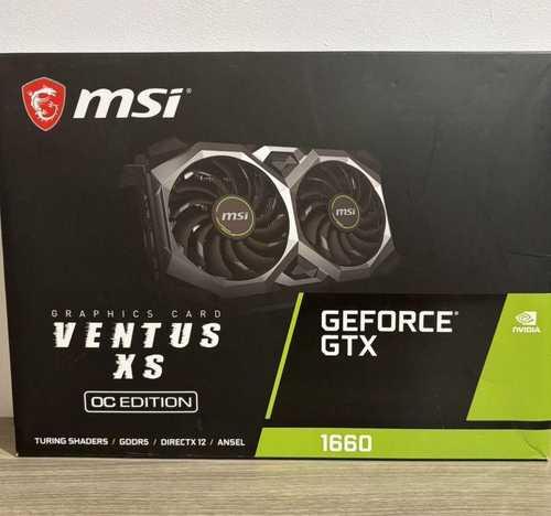 Msi gtx 1660 ventus