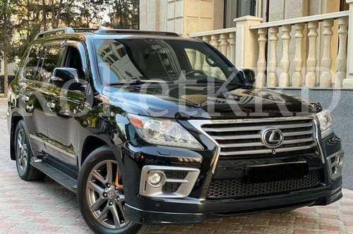 Обвес на lexus lx 570 Luxury Sport Black