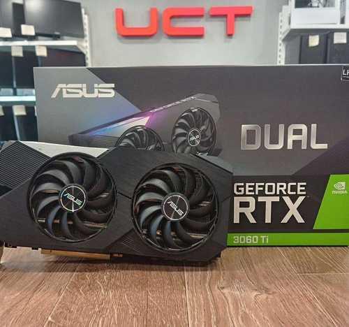 Видеокарта asus GeForce RTX dual 3060TI 8G V2