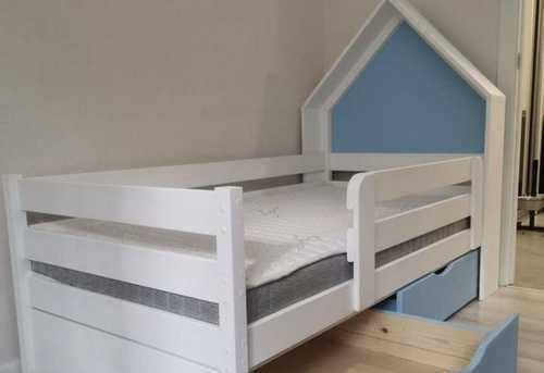Детская кровать домик новая