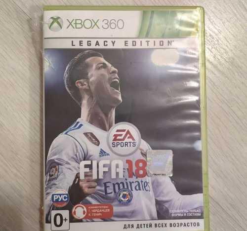 Диск fifa 18 на xbox 360
