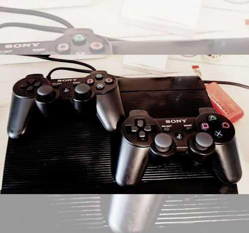 Ps3 super slim прошитая с играми