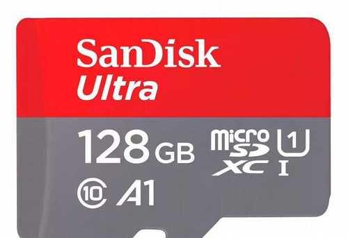 Карта памяти SanDisk microsdxc 128GB Ultra UHS-I 1