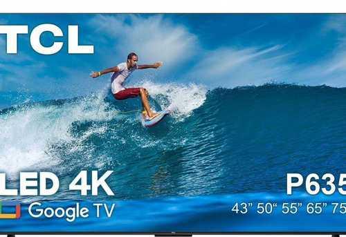 Телевизор smart tv TCL 4k 43/55/50