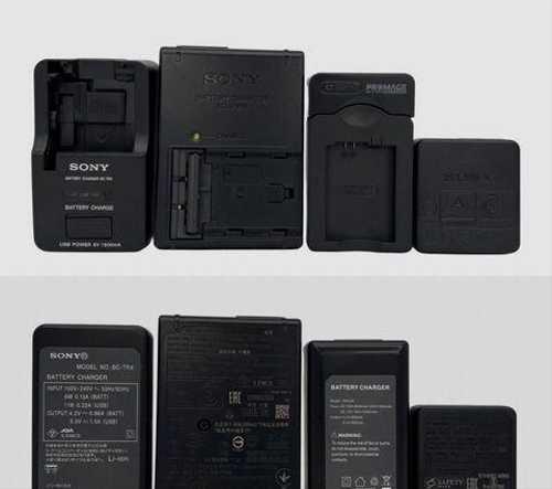 Зарядные устройства для Canon/ Nikon/ Sony