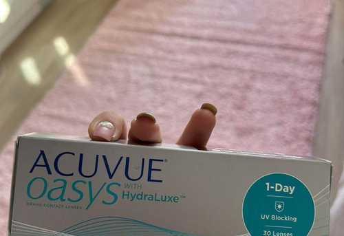 Acuvue oasys with HydraLuxe