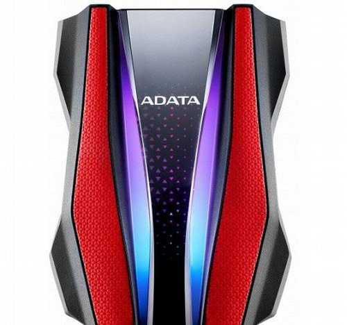 Внешний диск A-Data 2.5 1TB AHD770G-1TU32G1-CRD HD770G USB 3.2, 1TB, Red, RGB, RTL AHD770G-1TU32G1-C