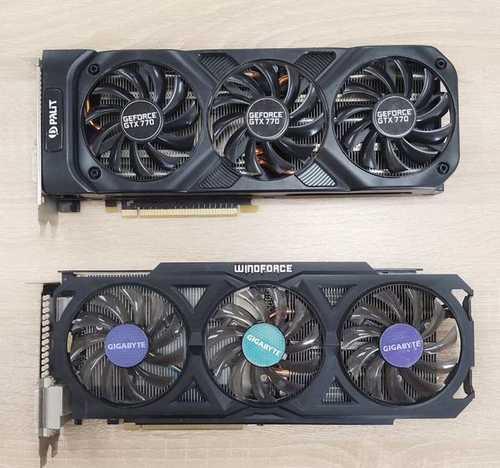 GeForce GTX 760 2Gb + GeForce GTX 770 2Gb