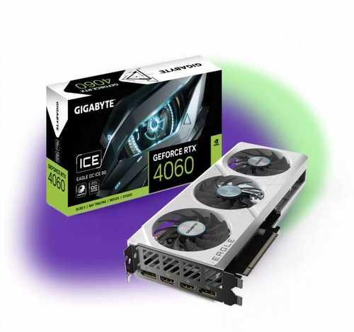 Видеокарта Gigabyte Nvidia GeForce RTX4060 (Новая)