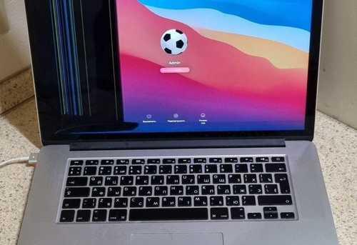 MacBook Pro 15 2015 I7 16 256 (разбит экран)