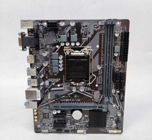 Мат.плата gigabyte H410M H V2 (1200) (нет задней п