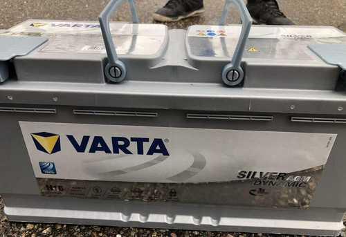 105Ah Б/У Аккумулятор 12V 6ст-105.0 Varta AGM 950A