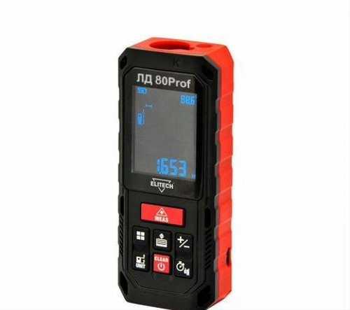 Дальномер лазерный Elitech лд 80Prof (elitech)