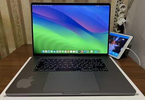 MacBook Pro 16 (2019), 1000 ГБ, Core i9, 2.3 ГГц, RAM 16 ГБ, Radeon Pro 5500M 4 ГБ