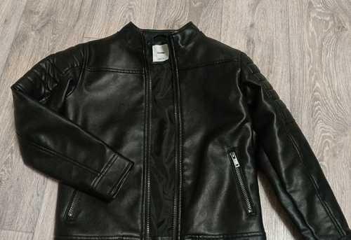 Кожаная куртка для мальчика