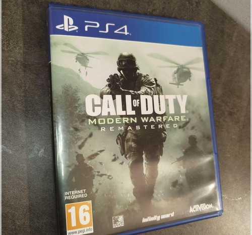 Диски на ps4 Call of duty