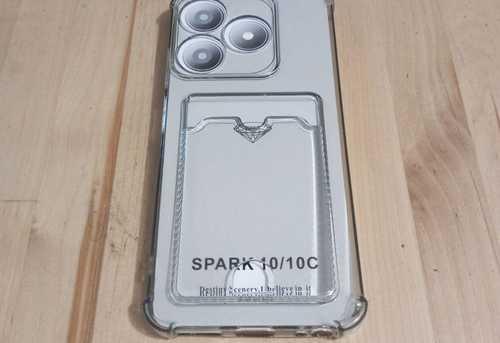 Чехлы на techno spark 10
