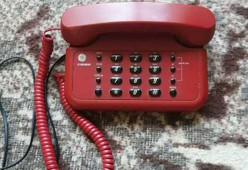 Стационарный телефон 2-9230 красный