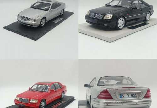 Коллекционные масштабные модели Mercedes-Benz 1:18