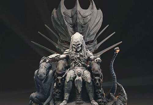 STL модель Хищника на троне (Predator on Throne)