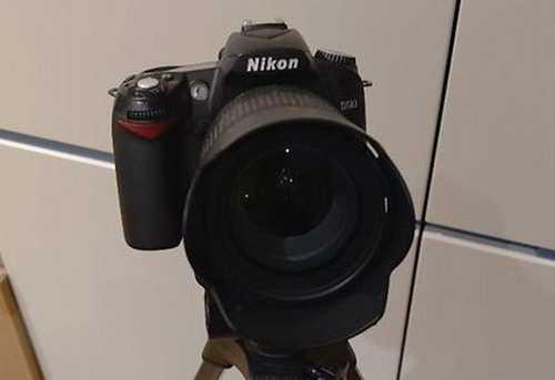 Фотоаппарат nikon d90 + родной объектив