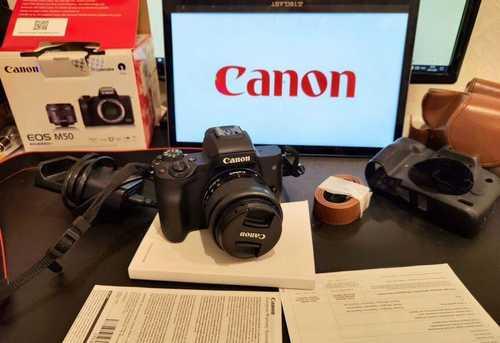 Беззеркальная камера canon m50 kit