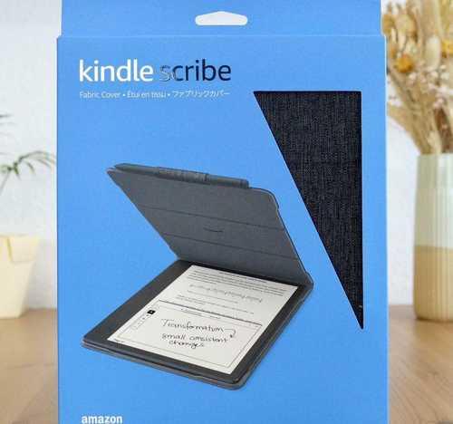 Обложка Kindle Scribe Fabric Black (Новая)