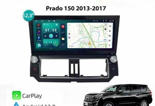 Toyota Prado 150 2014-2017 Android 13/6-128Gb 4G