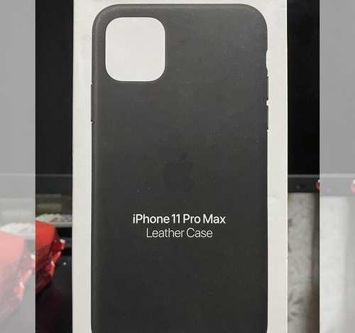 Кожанный чехол iPhone 11 pro max