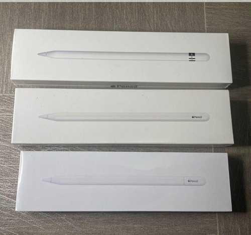 Стилусы Apple pencil для всех iPad