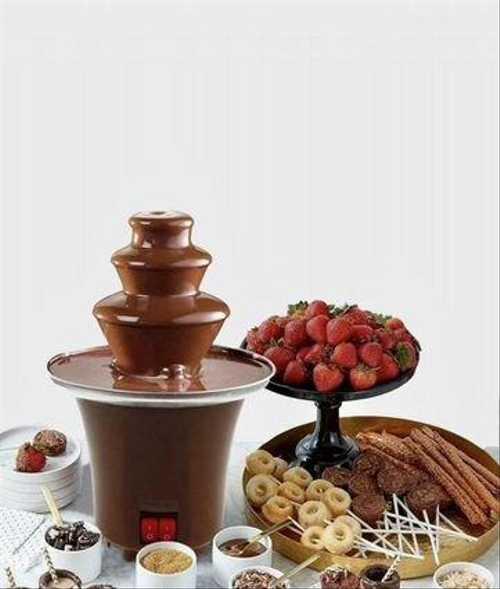Шоколадный фонтан, фондю для шоколада