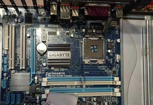 Материнская плата gigabyte GA-G41M-Combo