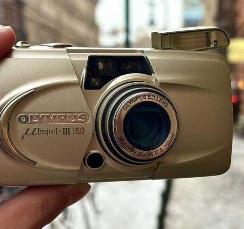 Olympus Mju iii 150 плёночный фотоаппарат